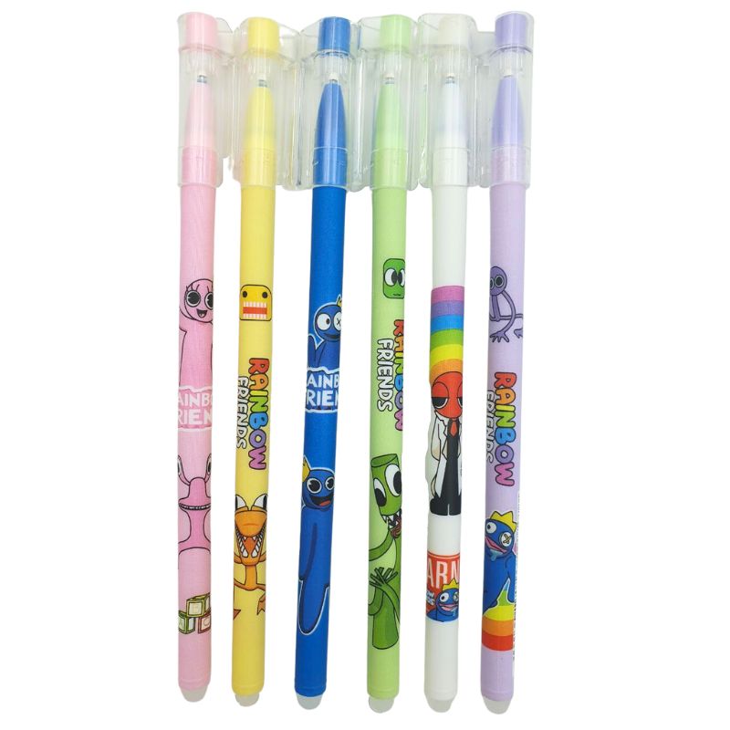 Ручка гелева "Пиши-стирай "JO" (1871) "Rainbow friends", 0,5мм, синя ...
